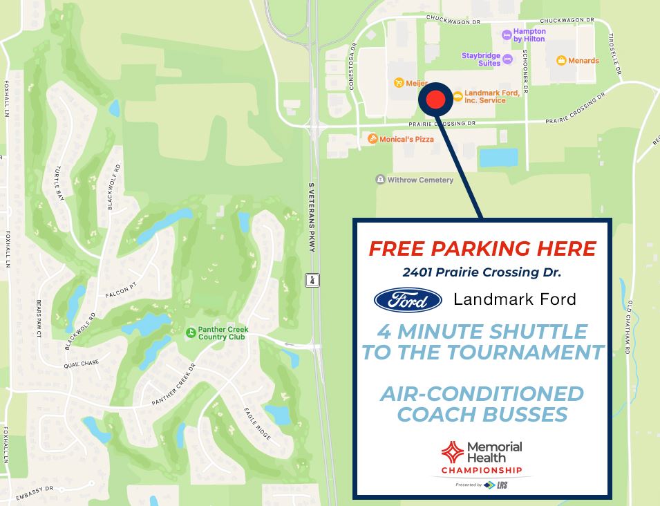 Parking Information | Memorial Health Championship